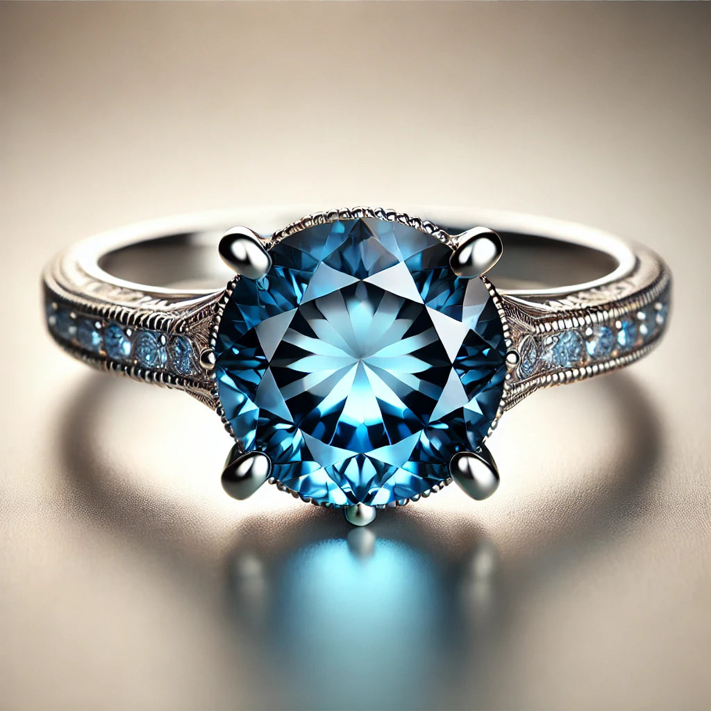 Blue Topaz inside the engagement ring: Everything You Need to Know ...