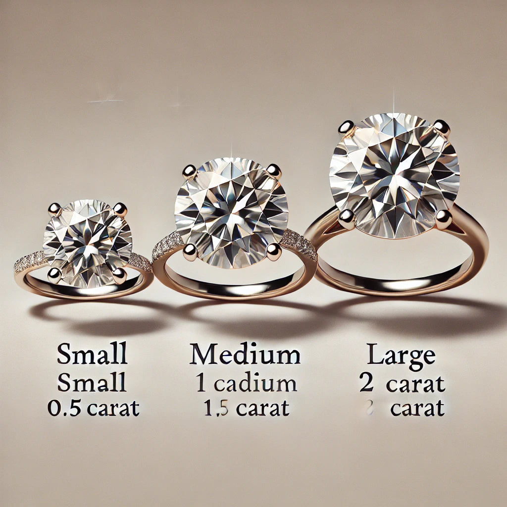 What Is a Good Size Diamond for an Engagement Ring? – YourAsteria