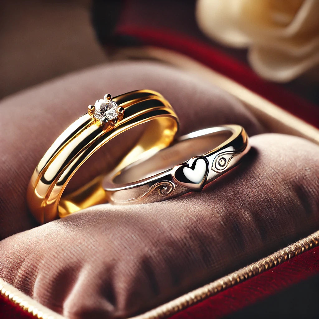 The Timeless Allure of Gold and Silver Promise Rings – YourAsteria