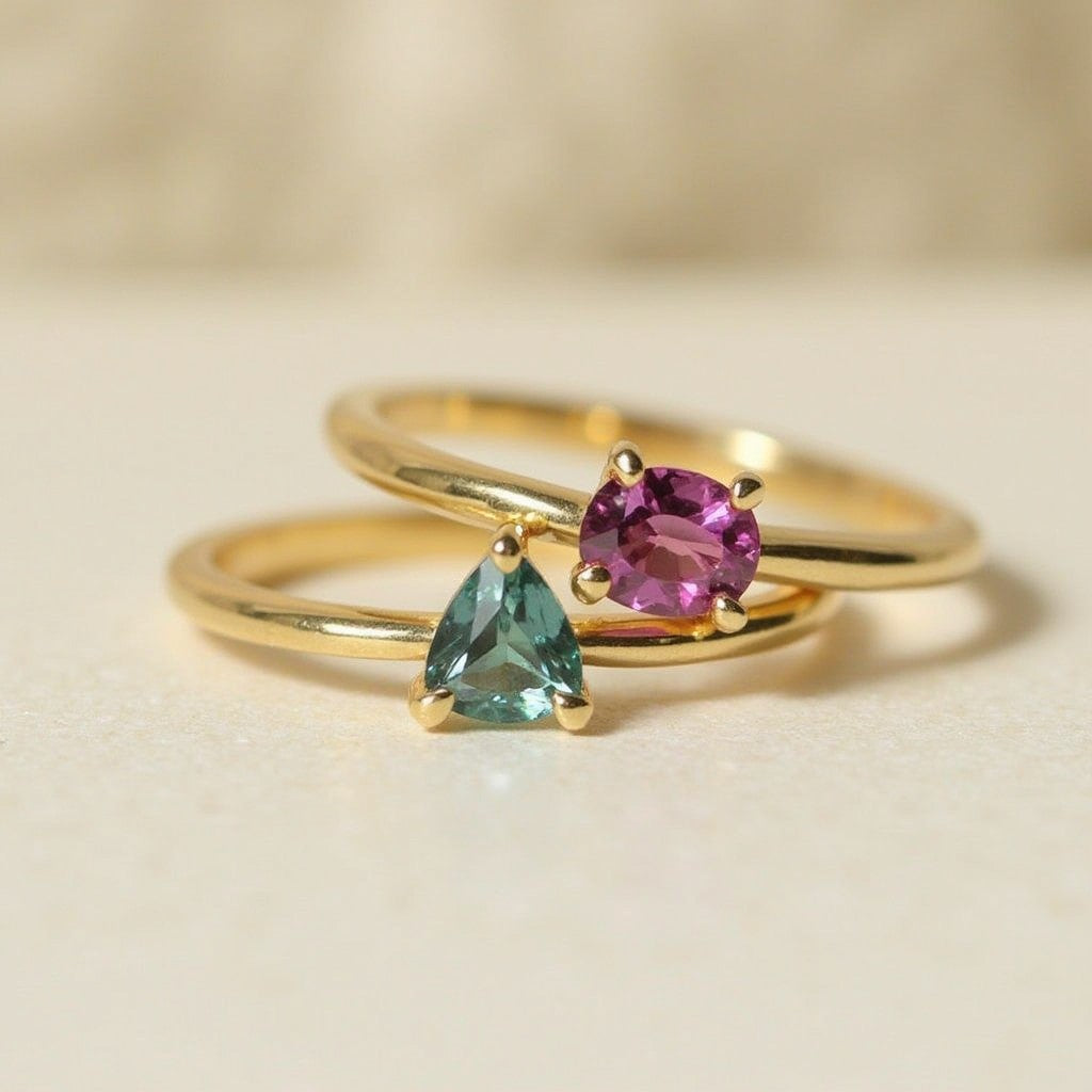 Best Gemstones for Gold Promise Rings – YourAsteria